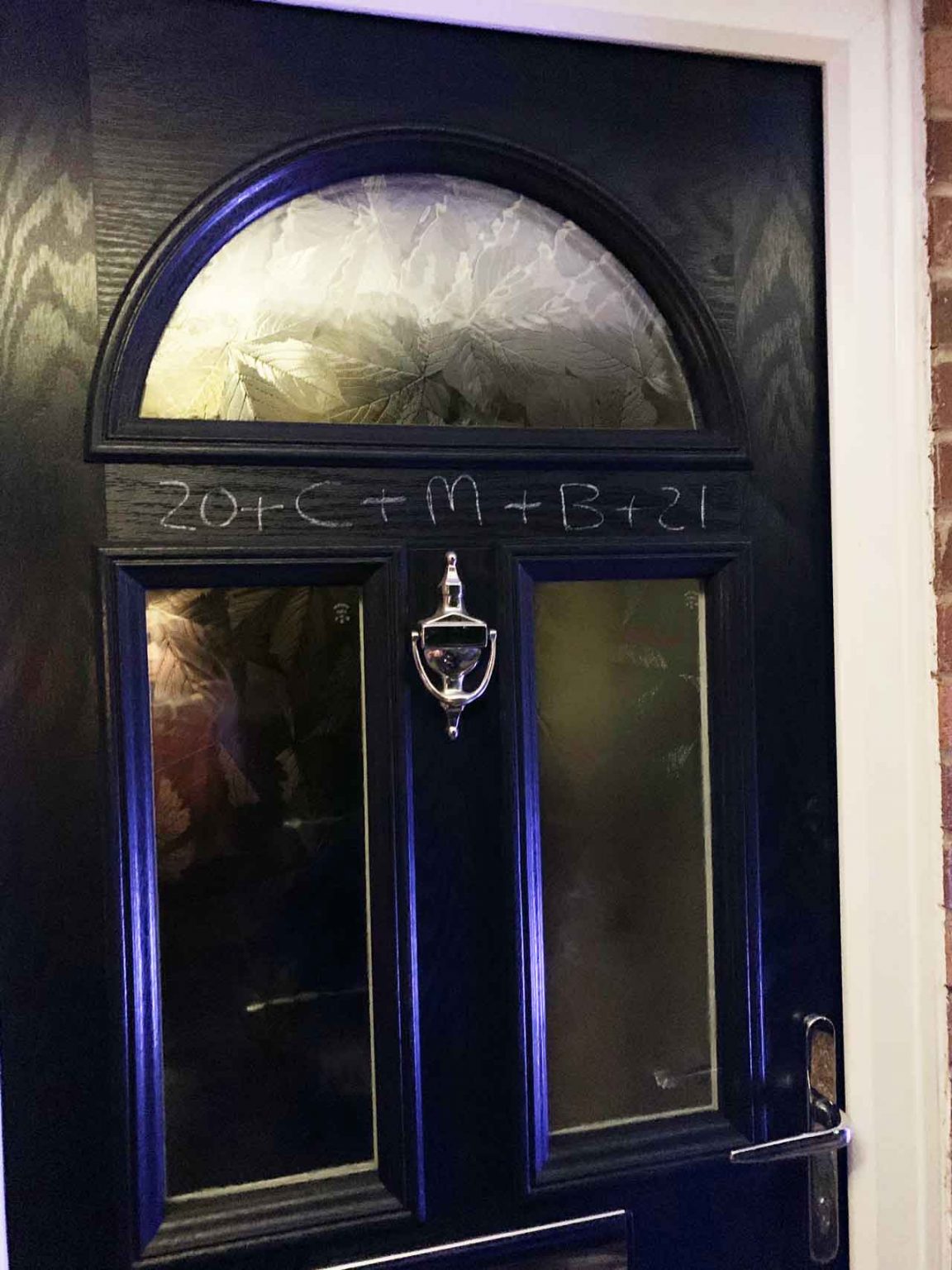 Chalking the Door – St Andrew's, Cottam, & St Mary's, Lea Town